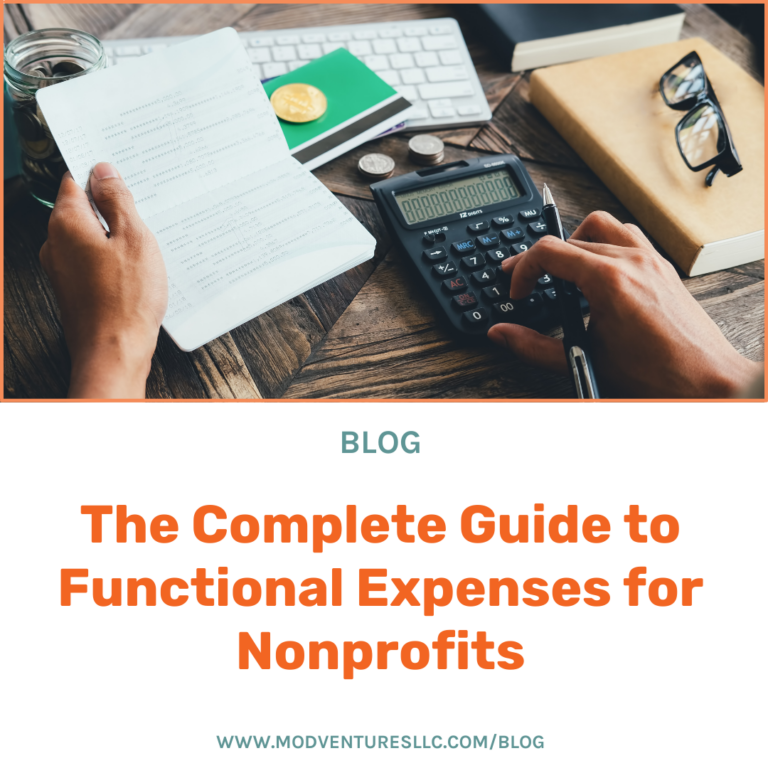 The Complete Guide to Functional Expenses for Nonprofits | MOD Ventures ...